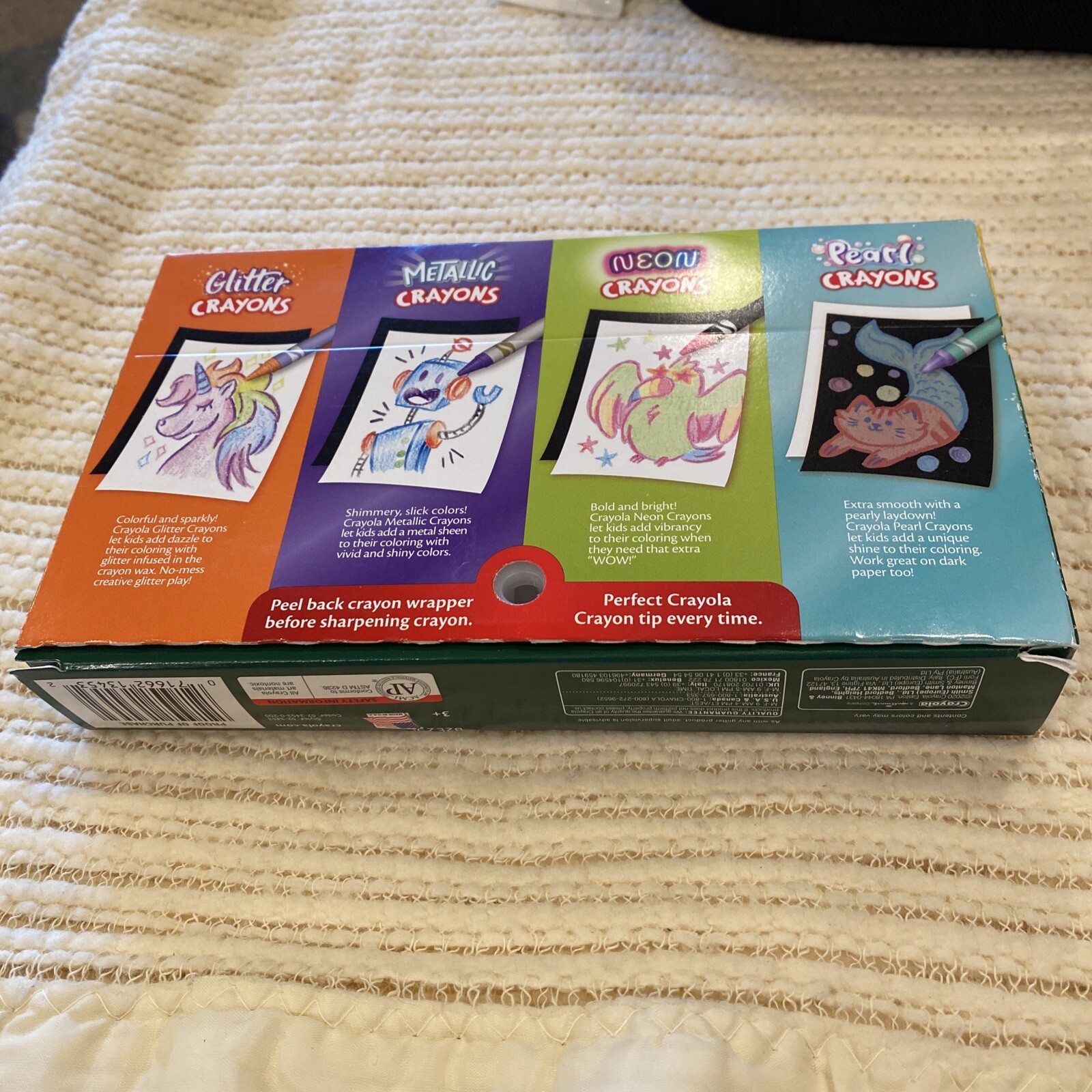 Crayola Special Effects Crayons 96 Ct - Glitter Metallic Neon & Pearl ...
