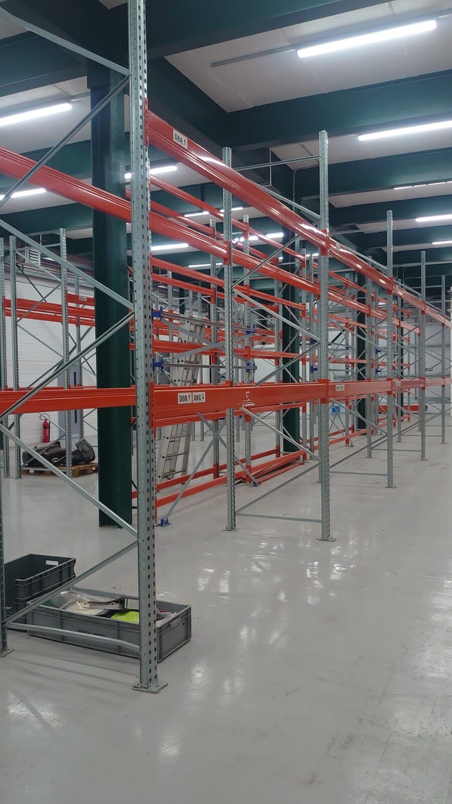 Used Racking - Dexion P90 Frames only - 7m High | eBay UK