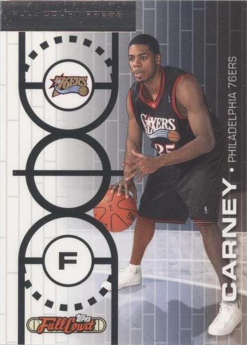 2006-07 Topps Full Court - Full Court Press Rodney Carney #FCP18 /1499 ...