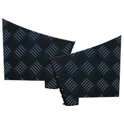 LAND ROVER DEFENDER REAR WING PROTECTORS 90 PAIR - BLACK - DA4073B ...