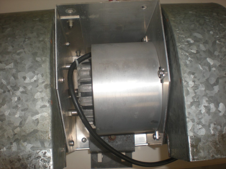 Varian Double Squirrel Cage Blower Fan from a Varian 735-ES | eBay