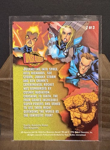 1996 Marvel Ultra Onslaught Fleer Mirage Lenticular Card #2 of 3 ...