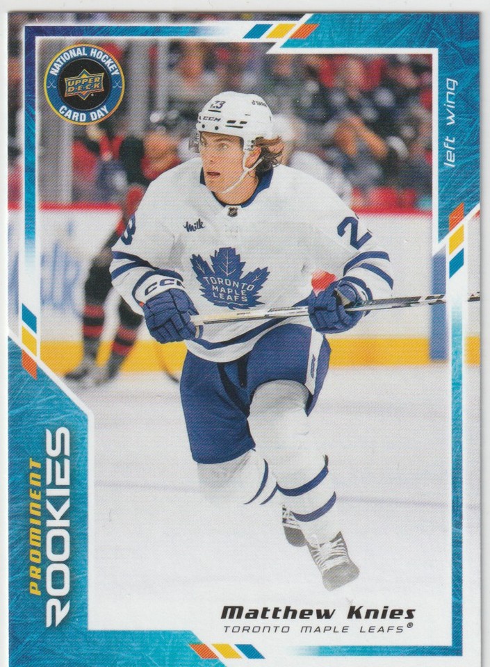 2023-24 Upper Deck National Hockey Card Day #NHCD5 Matthew Knies PR | eBay