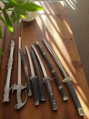 Collection of Swords Bundle with a single stand | eBay