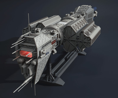 EAS Omega Class Destroyer Babylon 5 Resin printed DIY model kit ...