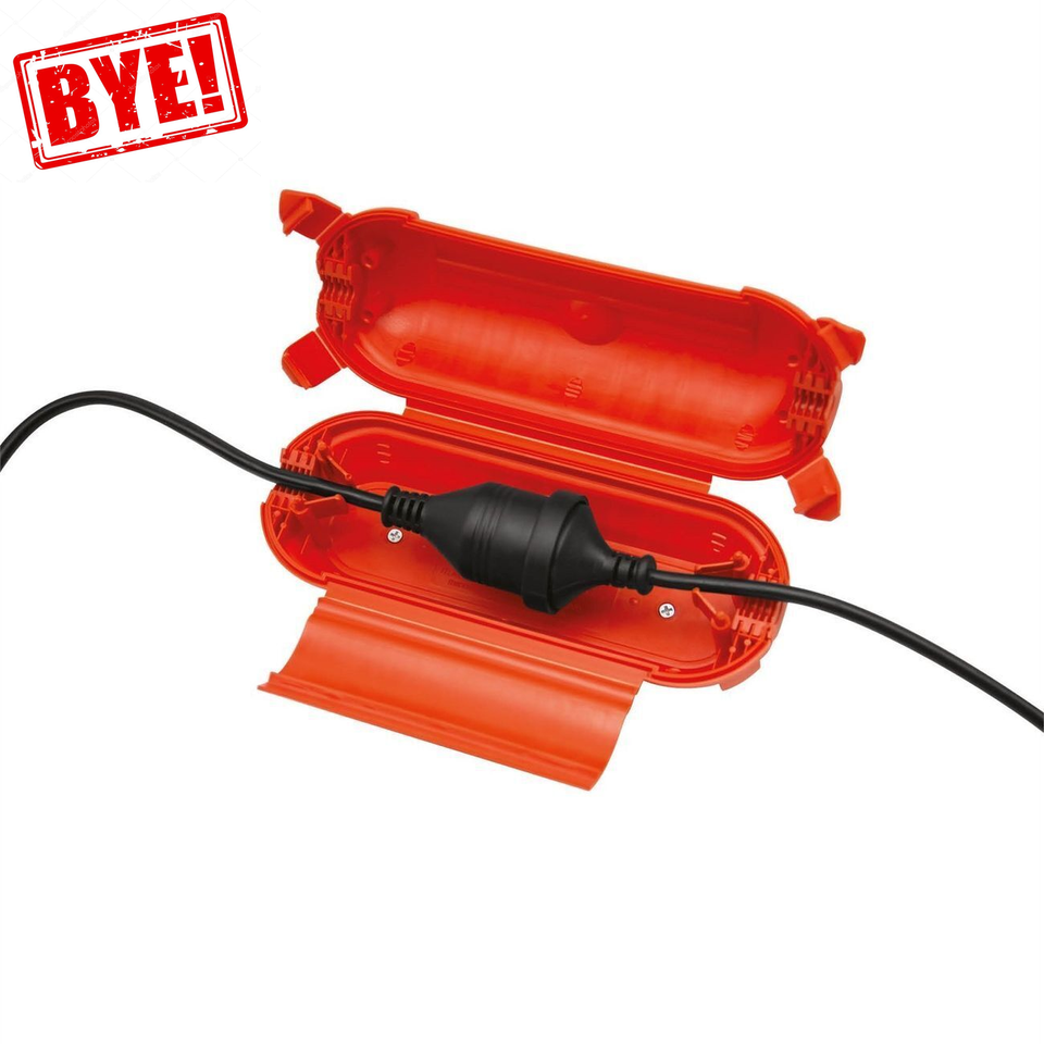 Weatherproof Outdoor Power Safety Box IP44 Waterproof Extension Lead ...