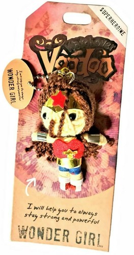 Watchover Wonder Girl Voodoo String Doll SuperHeroine Keychain Good ...