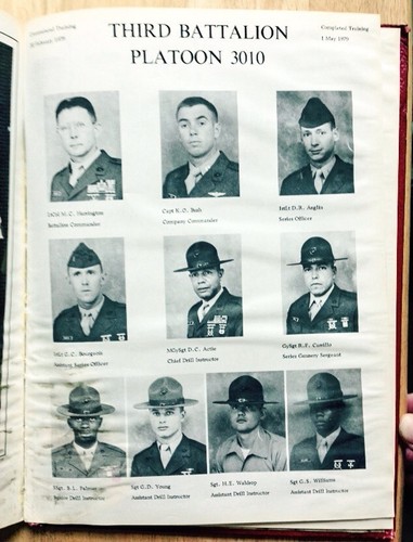 1979 U. S. MARINE CORPS BASIC TRAINING YEARBOOK, PLATOON 3010, PARRIS ...
