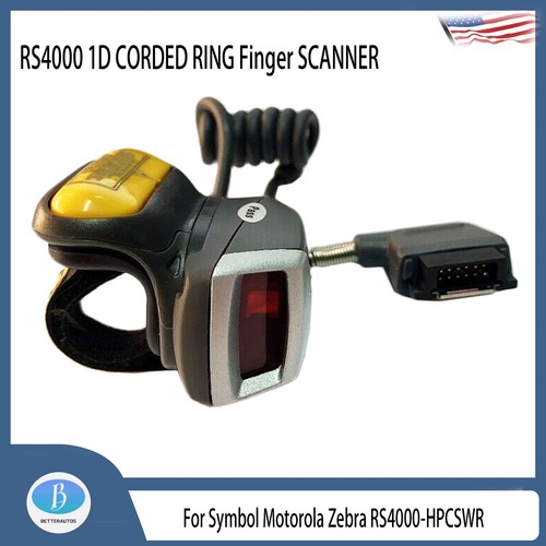RS4000 1D CORDED RING SCANNER Symbol Motorola Zebra RS4000-HPCSWR ...