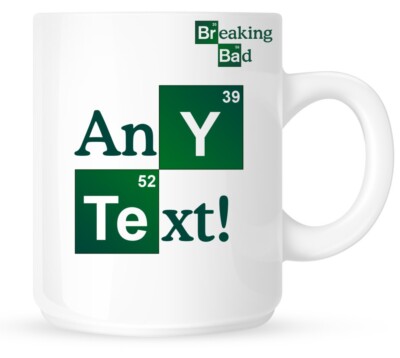 Breaking Bad Your Name Element Personalised Mugs Funny Christmas Gifts ...