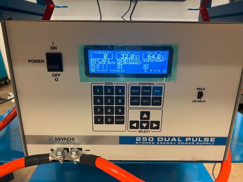 Miyachi Unitek 250 Dual Pulse Stored Energy Power Supply Welding Welder ...