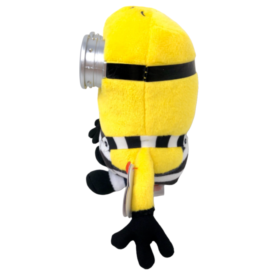 Minions Tom in Prison Stripes & Mel Stuffed TY Beanie Babies Despicable ...