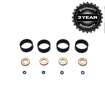 FUEL INJECTOR SEAL + WASHER + O-RING SET FOR FORD FIESTA FUSION 1.4 ...