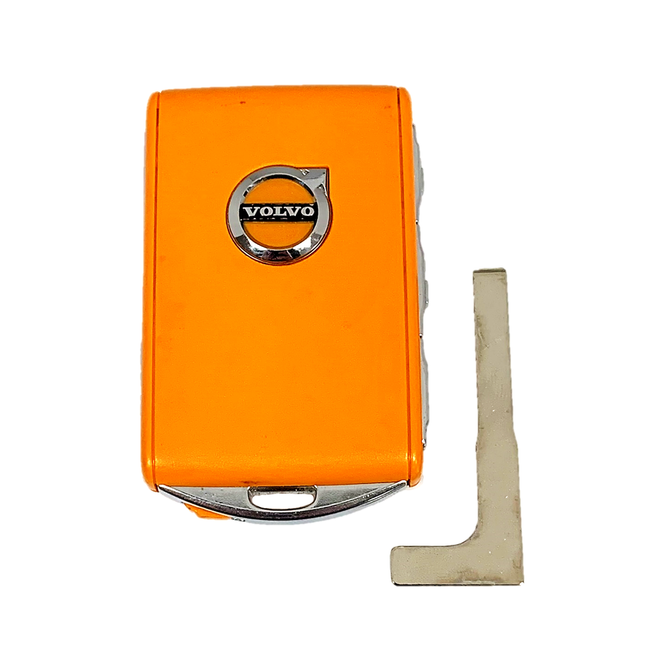 OEM VOLVO Remote Key 4B + UNCUT Insert Orange VOLVO - YGOHUF8423 | eBay