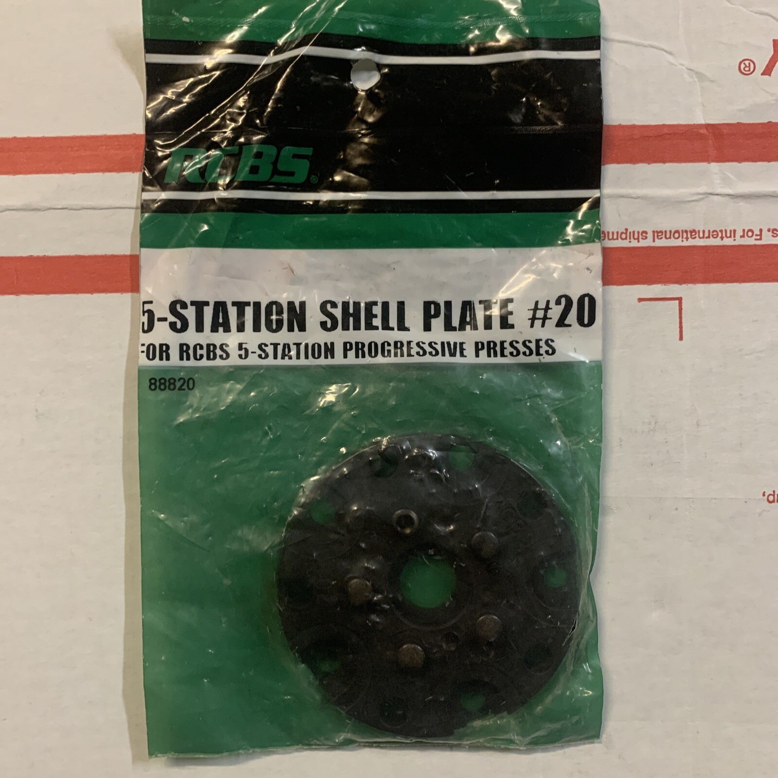 RCBS 5 Station Shell Plate #20 - 88820 - New | eBay