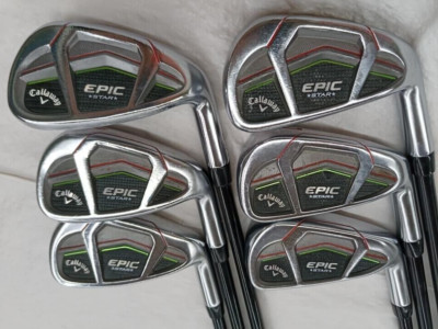 Callaway EPIC STAR Irons #6-9.P.A(6Clubs)/Speeder/Flex:R/Iron set | eBay UK
