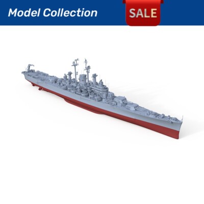 Model Kits 1/1250 US Navy Des Moines Cruiser | eBay
