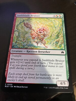 Junkblade Bruiser Bloomburrow Foil | eBay