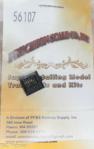 Precision Scale O #56107 Vent Top, EMD Traction Motor Generator Blower ...