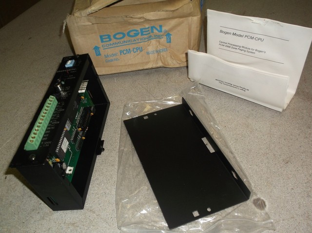 Bogen PCM Tim Pcm2000-b Telephone Interface Module Pcm2000 Zone Paging ...