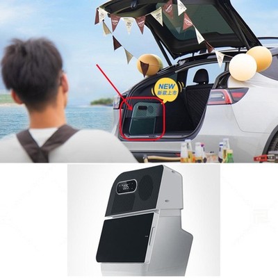 For 20-24Tesla Model Y 15L Portable Car Refrigerator Cooler Freezer ...