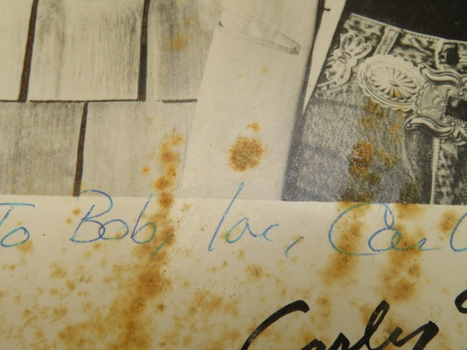 CARLY SIMON - AUTOGRAPHED INSCRIBED PHOTOGRAPH ARISTA PHOTO FOXING ON ...