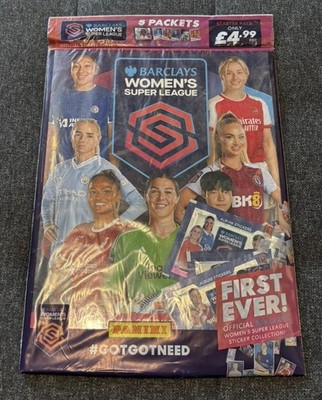 Panini Barclays Women's Super League WSL 2024 Official Stickers Starter ...