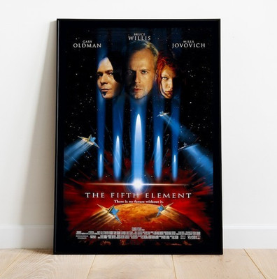 The Fifth Element 1997 Movie Poster Luc Besson Sci-Fi Wall Art 24x36 | eBay