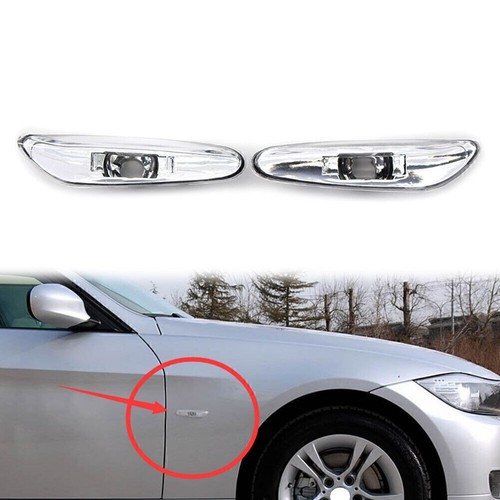 2x Side Marker Turn Signal Lamp Fender Light Fits BMW E46 4DR 02-05 ...