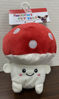Smoochy Pet Pals Happy Mushroom Dog Toy 6" Plush w/ crinkle paper ...