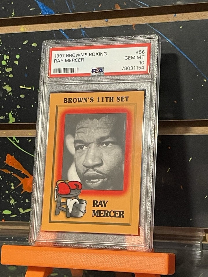 Ray Mercer - 1997 Brown’s Boxing Card PSA 10 Pop 2 | eBay