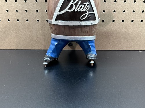 RARE Blatz Beer Sign Baseball Statue Figure 1950'S Safe At Home Barrel ...
