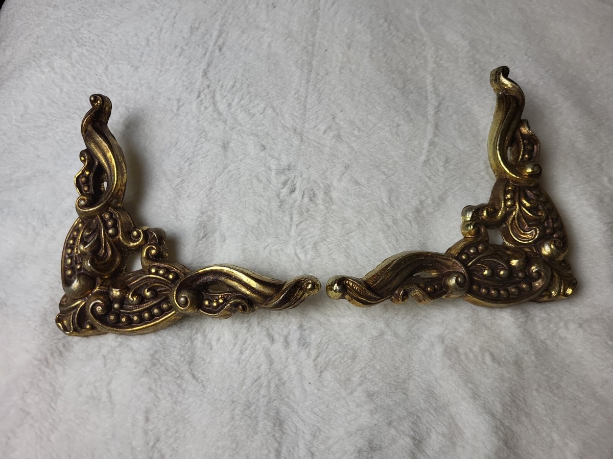 Decorative Brass Filigree Closeout 12pcs Raw Brass Filigree Drop