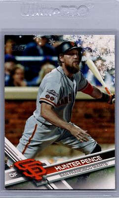 2017 Topps Baseball Card Holiday #HMW136 Hunter Pence EX | eBay