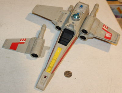 Star Wars 1978 X-Wing Fighter Electronics WORK Parts Pieces ANH Gray ...