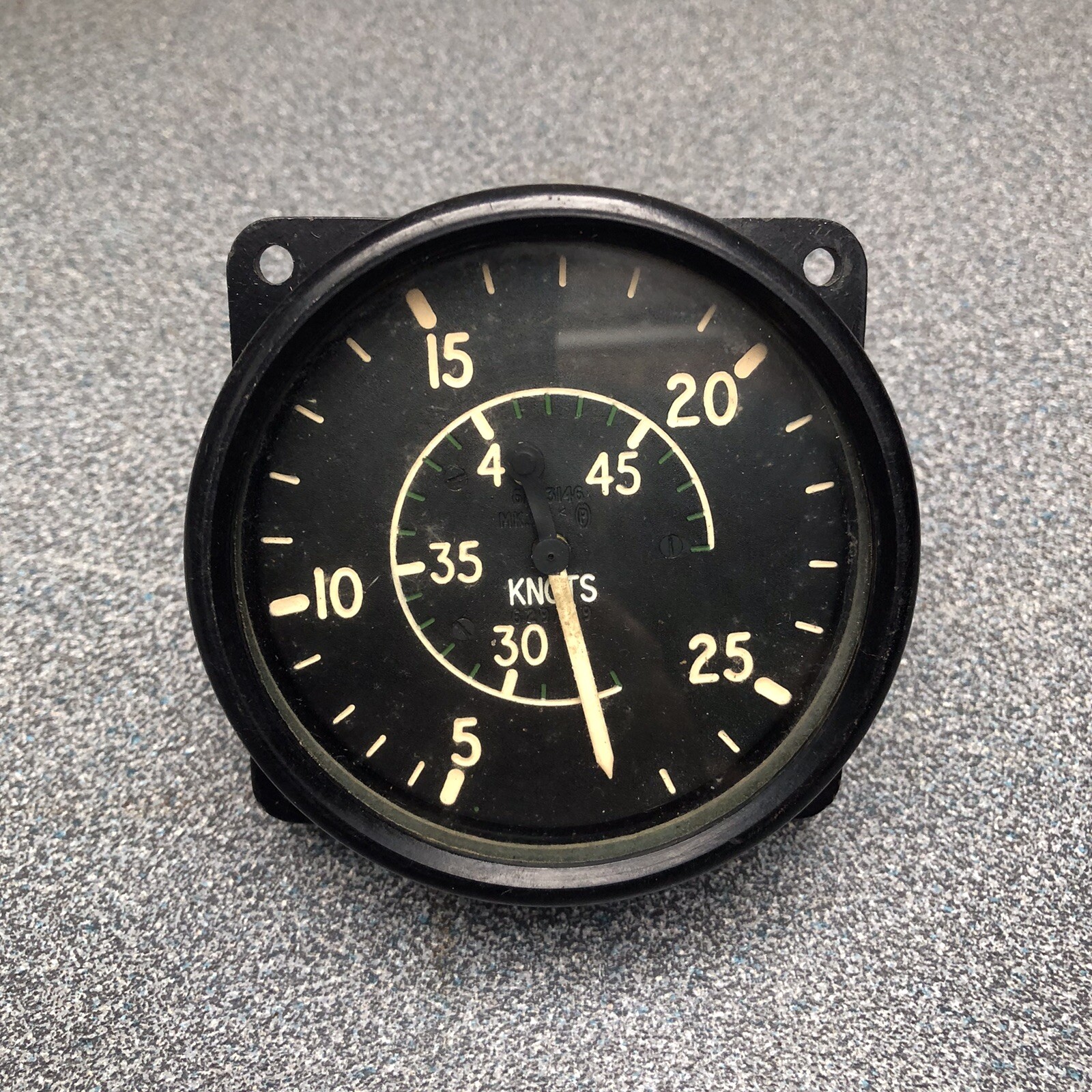 ASI Airspeed Indicator Knots Gauge RAF Vintage Aircraft | eBay UK