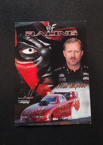 NHRA WWF Racing Jim Epler Big Red Machine Funny Car Print 2000 | eBay