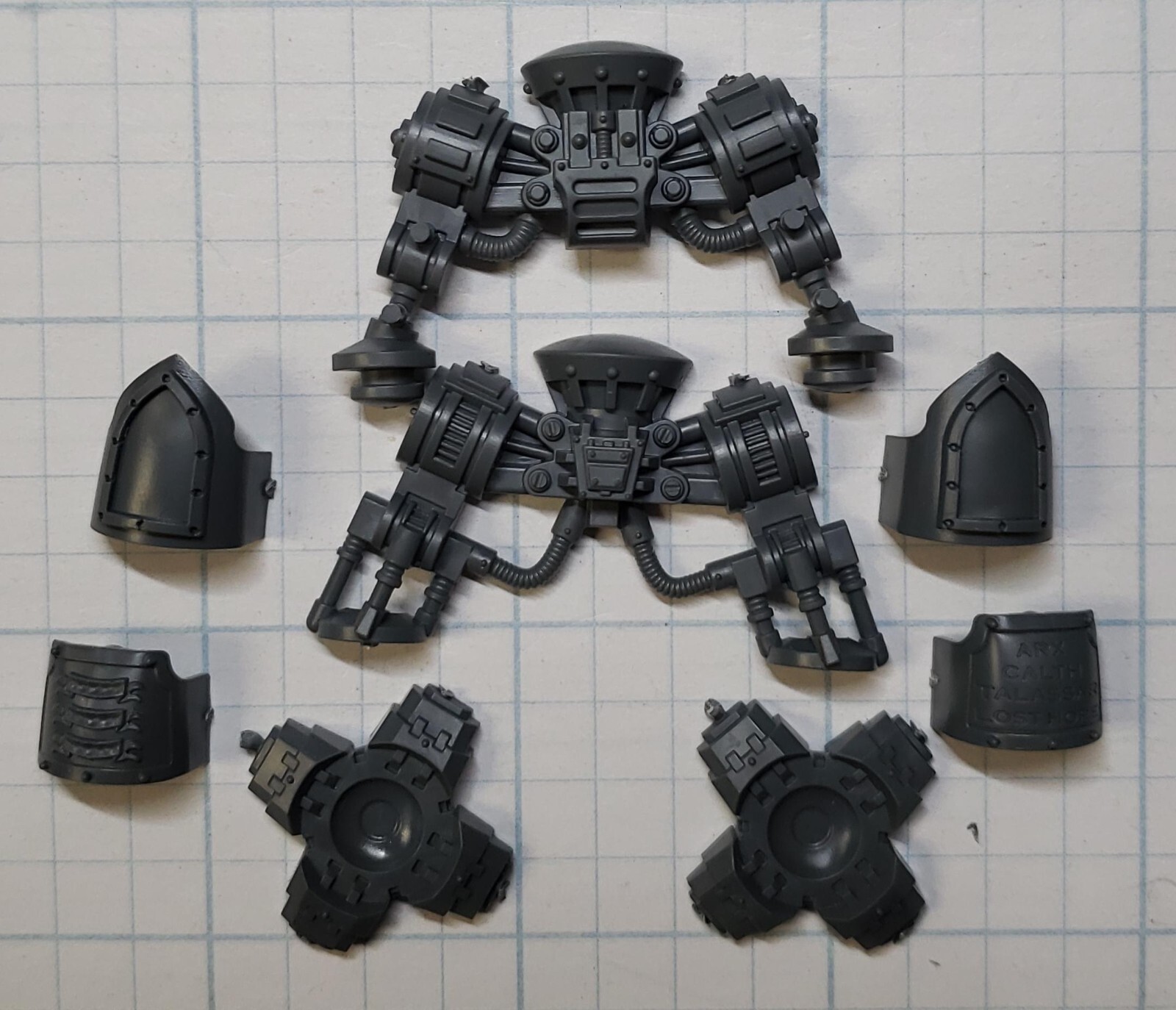 Warhammer 40K Space Marine Bits Venerable Dreadnought Legs w/Armor | eBay