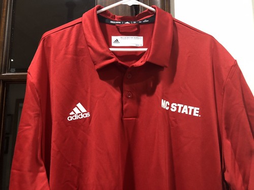 North Carolina State (NCSU) Wolfpack Adidas Mens Red Polo XXLT NWT | eBay
