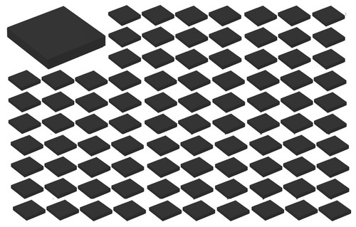 ☀️100x NEW LEGO BLACK 2x2 Smooth Flat Tiles #3068 Finishing Tile | eBay
