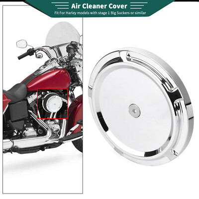 Custom Stage 1 Big Sucker Air Cleaner Cover For Harley Sportster XL Tri ...