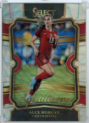 2017-18 Alex Morgan Panini Select United States Equalizers Prizms ...