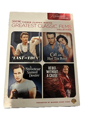 Tcm Greatest Classic Films Collection: Romantic Drama (DVD) Four Disc ...