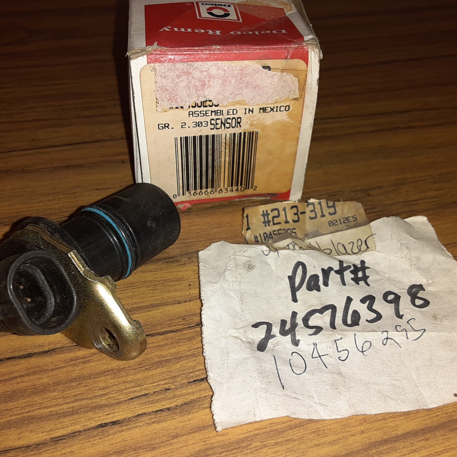 Engine Crankshaft Position Sensor ACDelco 213-970 for sale online | eBay
