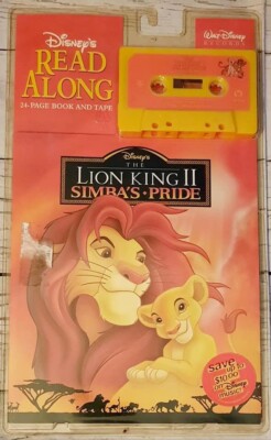 SEALED Lion King II Simba’s Pride: Read-Along Book Cassette Sep-1998 Walt Disney 50086030743 | eBay