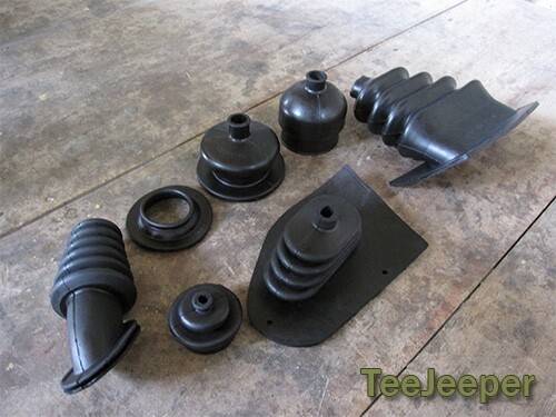 New Transfer Shift Rubber Boot Complete Set Jeep M151 A1 A2 | eBay
