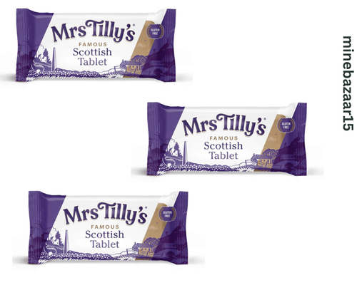 Mrs Tilly's SCOTTISH TABLET BAR 90g (Pack Of 3) | UK Free And Fast ...