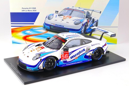 1:12 Spark Porsche 911 RSR #56 Le Mans 24h 2020 MENTOS Cairoli ...