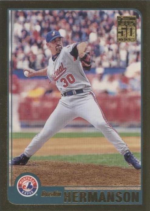 2001 Topps - Dustin Hermanson #19 Gold /2001 for sale online | eBay