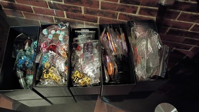 Huge Pokemon Accessories Lot - Dice, Damage Counters, Coins Etc. | eBay